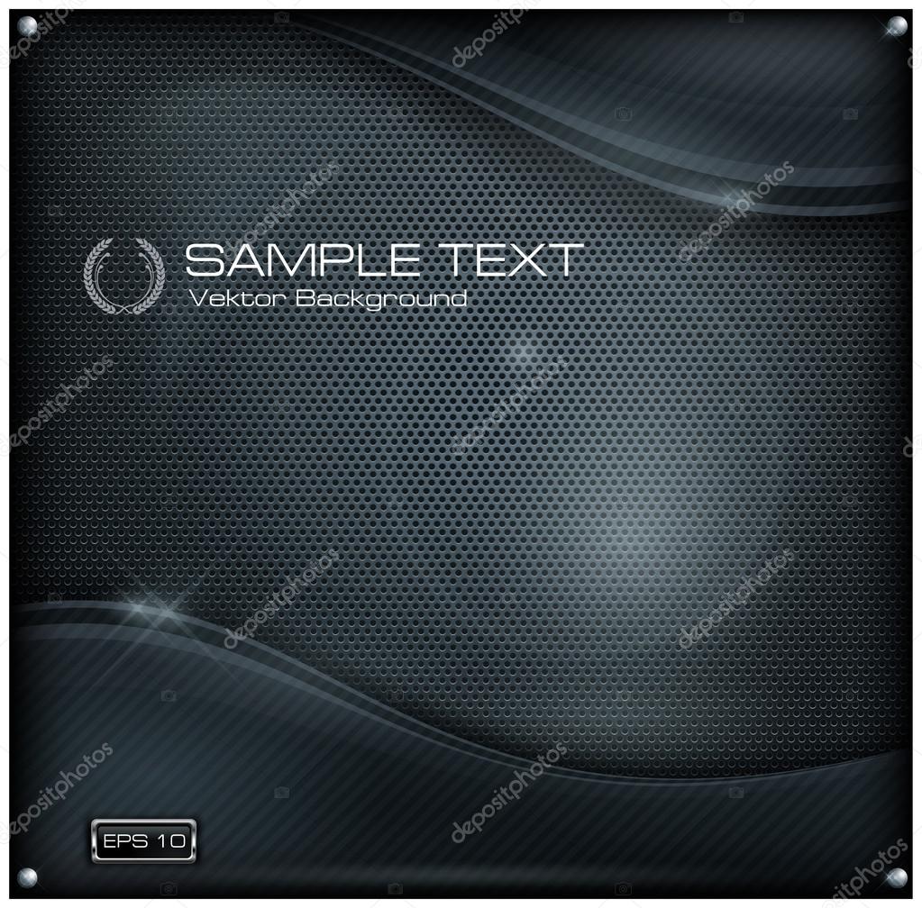 Metal mesh background and text Stock Vector by ©creatOR76 15695639