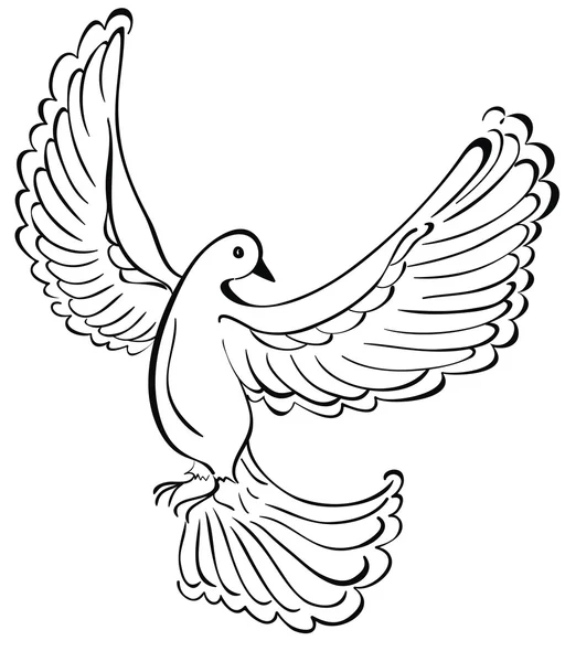 Galamb rajz Stock vektorok, Galamb rajz Jogdíjmentes illusztrációk ...