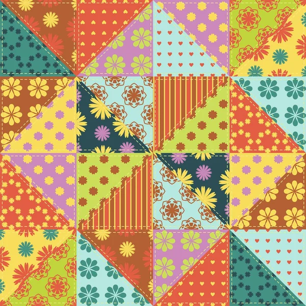 Patchwork background ⬇ Vector Image by © kle555 | Vector Stock 28741955