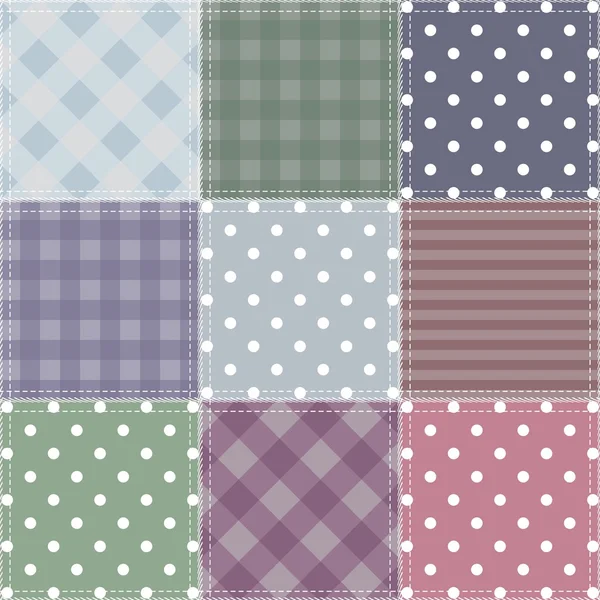 Patchwork frame with different patterns Stock Vector Image by ©kle555 ...