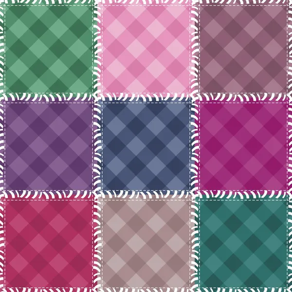 Patchwork background with different patterns Stock Vector by ©kle555 ...