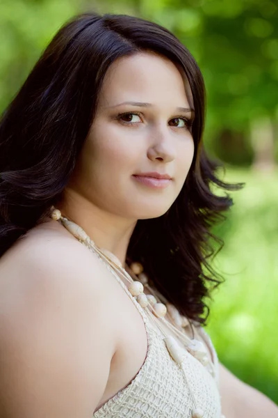 Beautiful plus size model — Stock Photo © AlexSmith #14651195