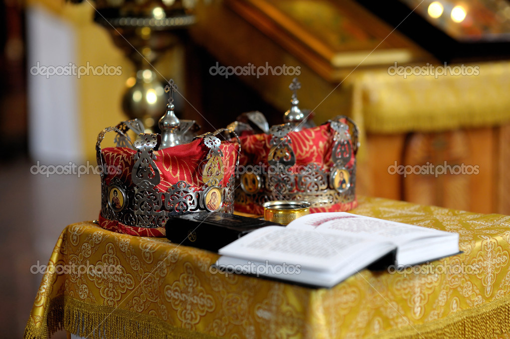 Orthodox wedding accessories Stock Photo by ©MNStudio 13728129
