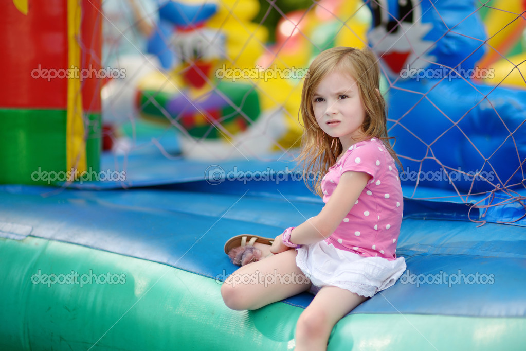 Little girl having fun Stock Photo by ©MNStudio 43461431