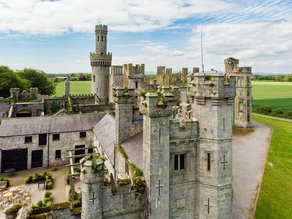 Aerial View Towers Turrets Ducketts Grove Ruined 19Th Century Great ...