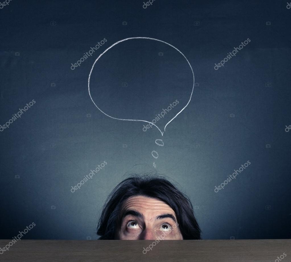 Thinking person Stock Photo by ©papa42 12835301