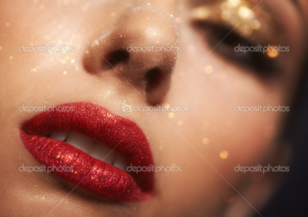 Shining face makeup Stock Photo by ©zastavkin 42388551