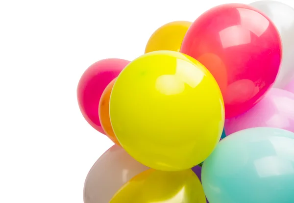 Colorful balloons isolated Stock Photo by ©blasbike 2110192