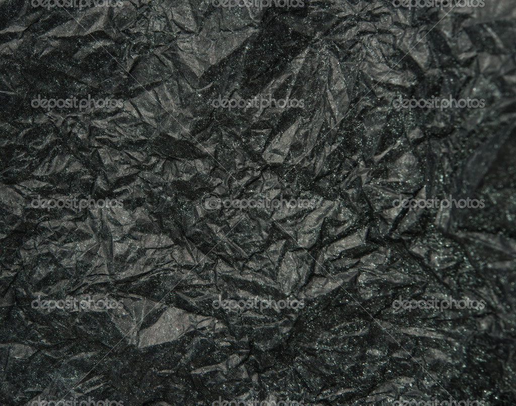 Crumpled Black Paper — Stock Photo © ksena32 #22926058