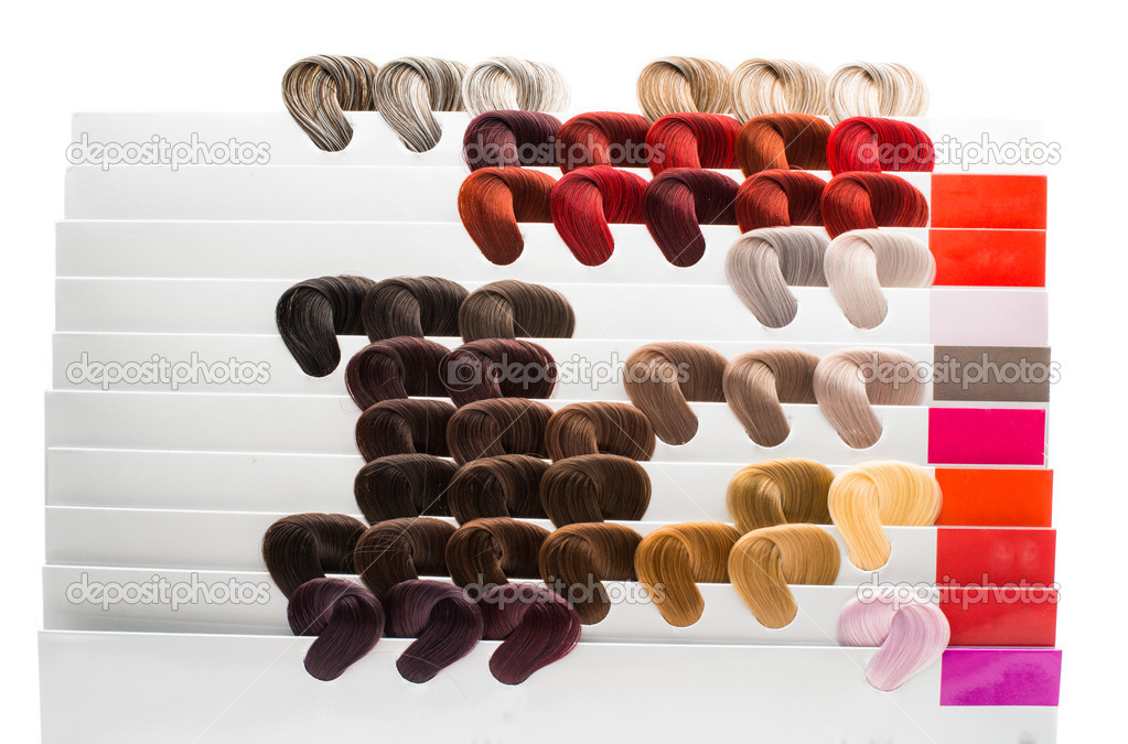 Hair samples — Stock Photo © ksena32 #50845645