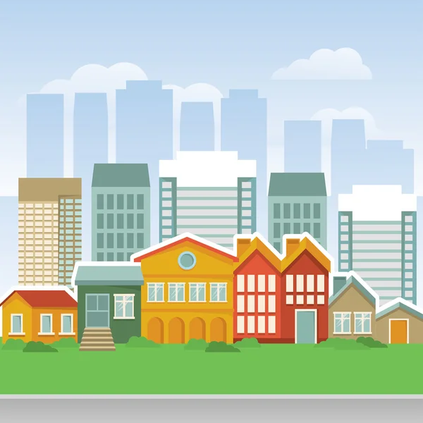 Cartoon city Stock Vectors, Royalty Free Cartoon city Illustrations ...