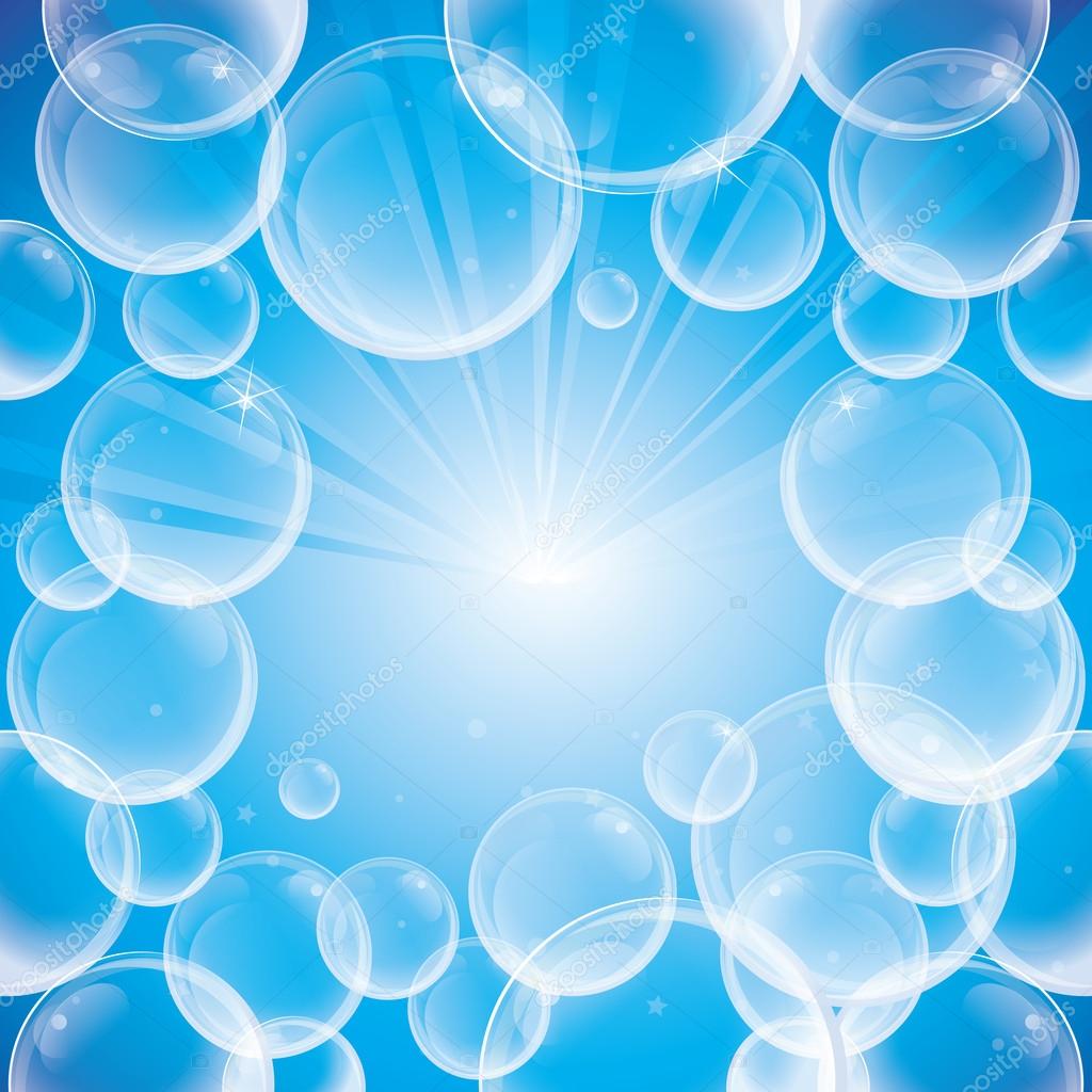 Soap Bubbles Background