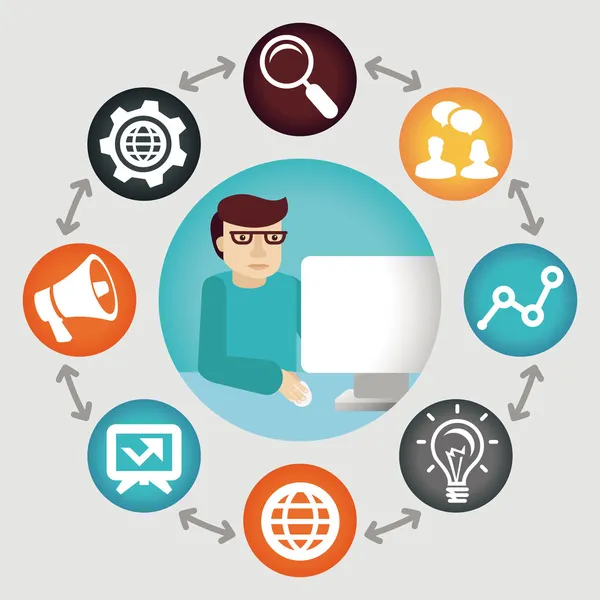 ᐈ Project stock icon, Royalty Free project manager vectors | download ... ᐈ Project stock icon, Royalty Free project manager vectors | download ...
