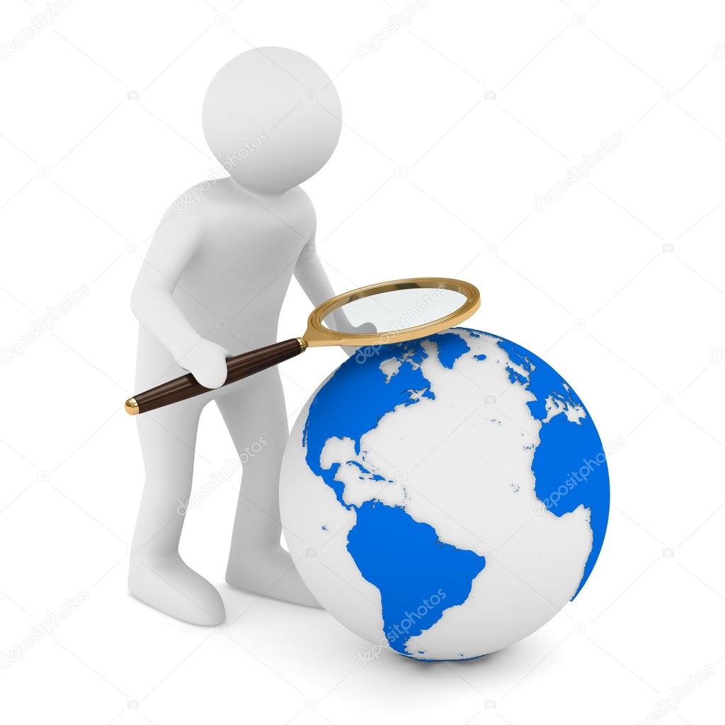 Global search. Isolated 3D image on white — Stock Photo © ISergey #20729597