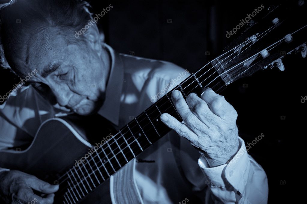 Old musician. Stock Photo by ©bashta 13793864