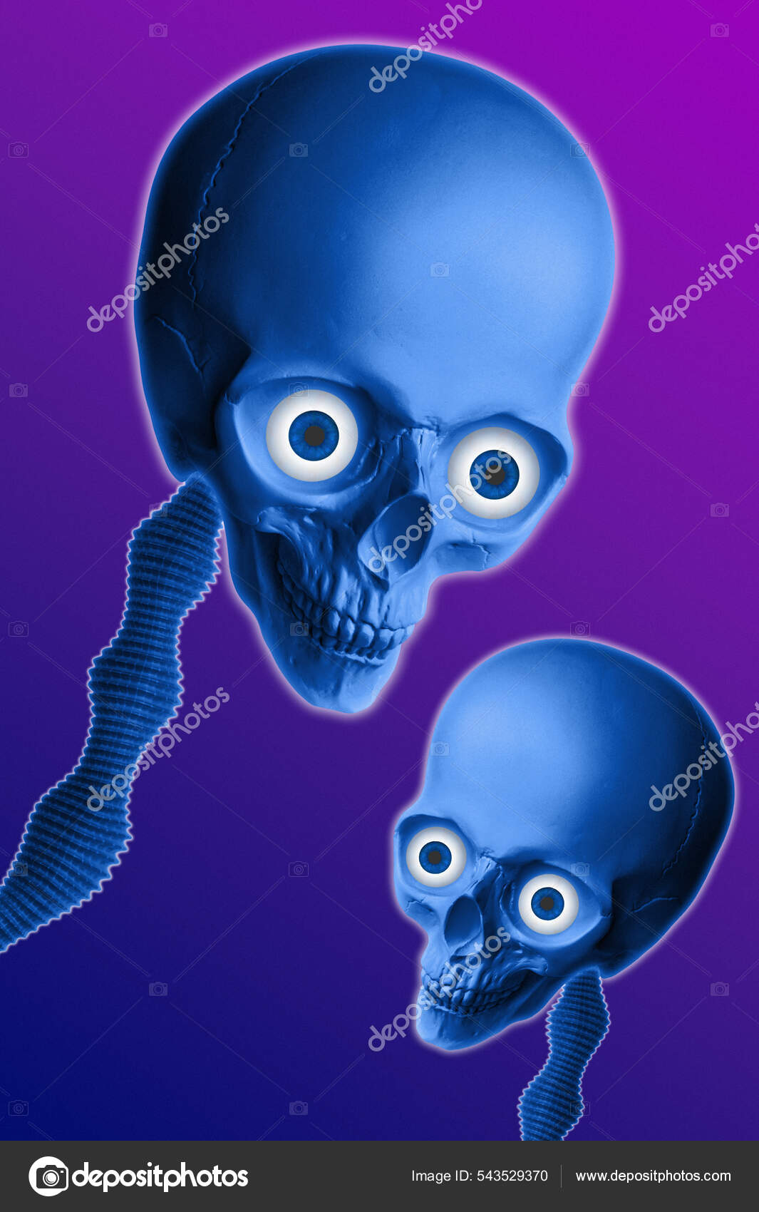 Fondo Azul Extraterrestre Ilustración De Vector Patrón Sin Costuras