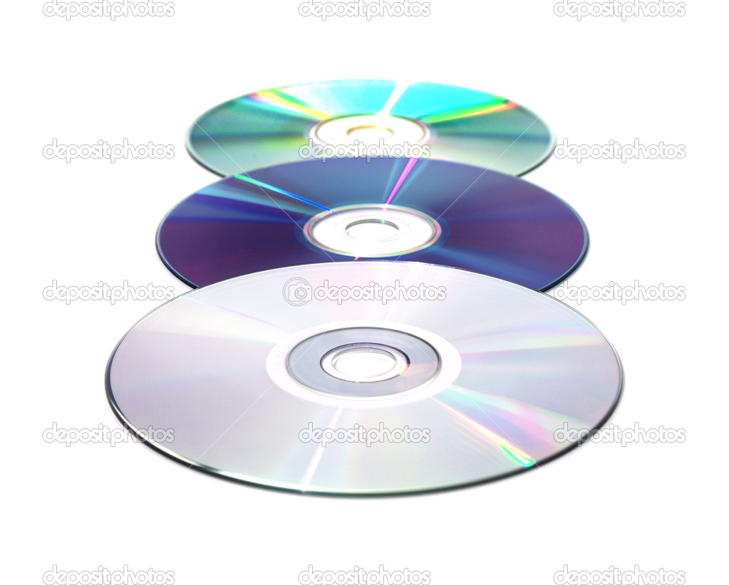 Three disks — Stock Photo © Alexstar #12612383