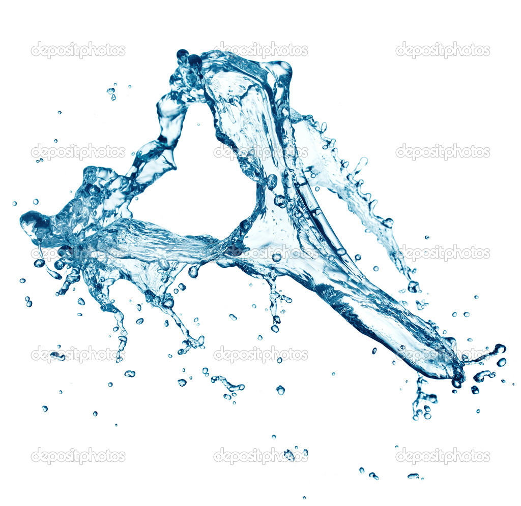 Spruzzi d'acqua — Foto Stock © Alexstar #12616388