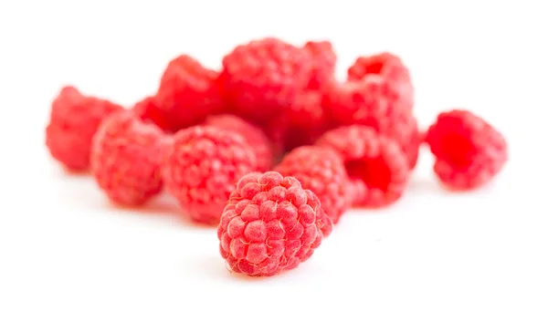 Red Raspberry White Background — Stock Photo © valphoto #222689504
