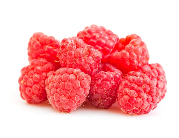 Red Raspberry White Background — Stock Photo © valphoto #222689504