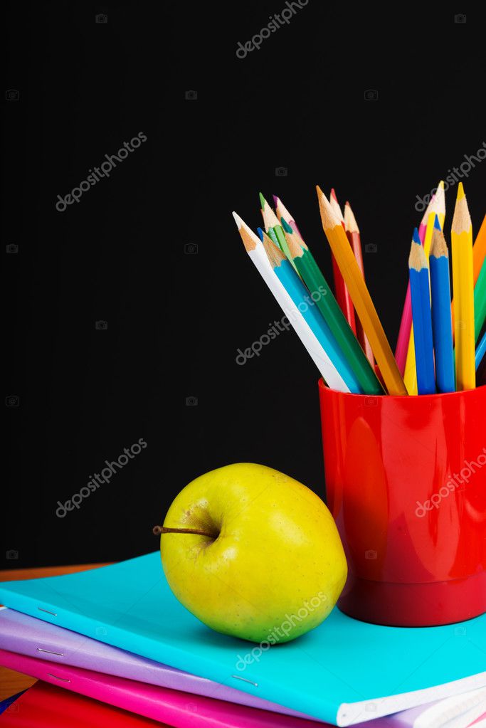 Schoolchild and student studies accessories. Stock Photo by ©valphoto ...
