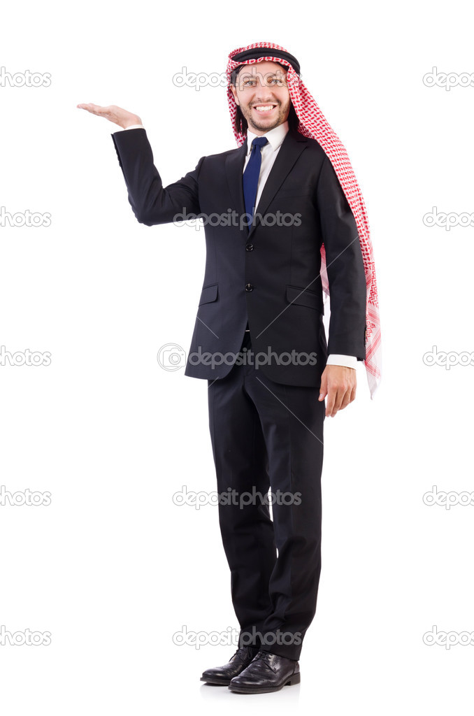 Arab man holding hands — Stock Photo © Elnur_ #45545463
