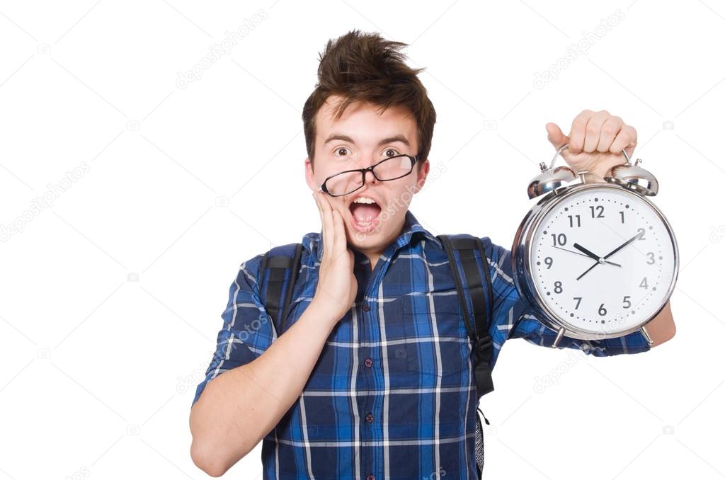 Student missing his deadlines Stock Photo by ©Elnur_ 46635751