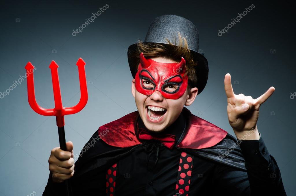 Funny devil Stock Photo by ©Elnur_ 49040773
