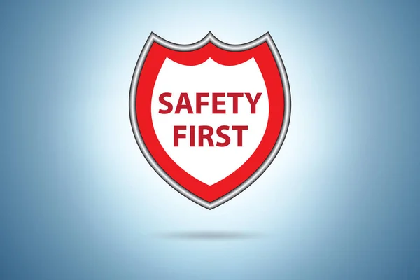 Safety first badge in industrial safety concept Stock Photo by ©Elnur_ 544583520