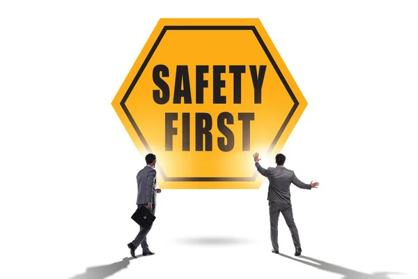 Safety first badge in industrial safety concept Stock Photo by ©Elnur_ 544583520