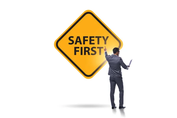 Safety first badge in industrial safety concept Stock Photo by ©Elnur_ 544583520