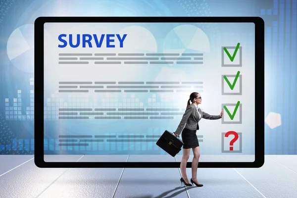 Survey questionnaire with tick boxes Stock Photo by ©Elnur_ 540872810