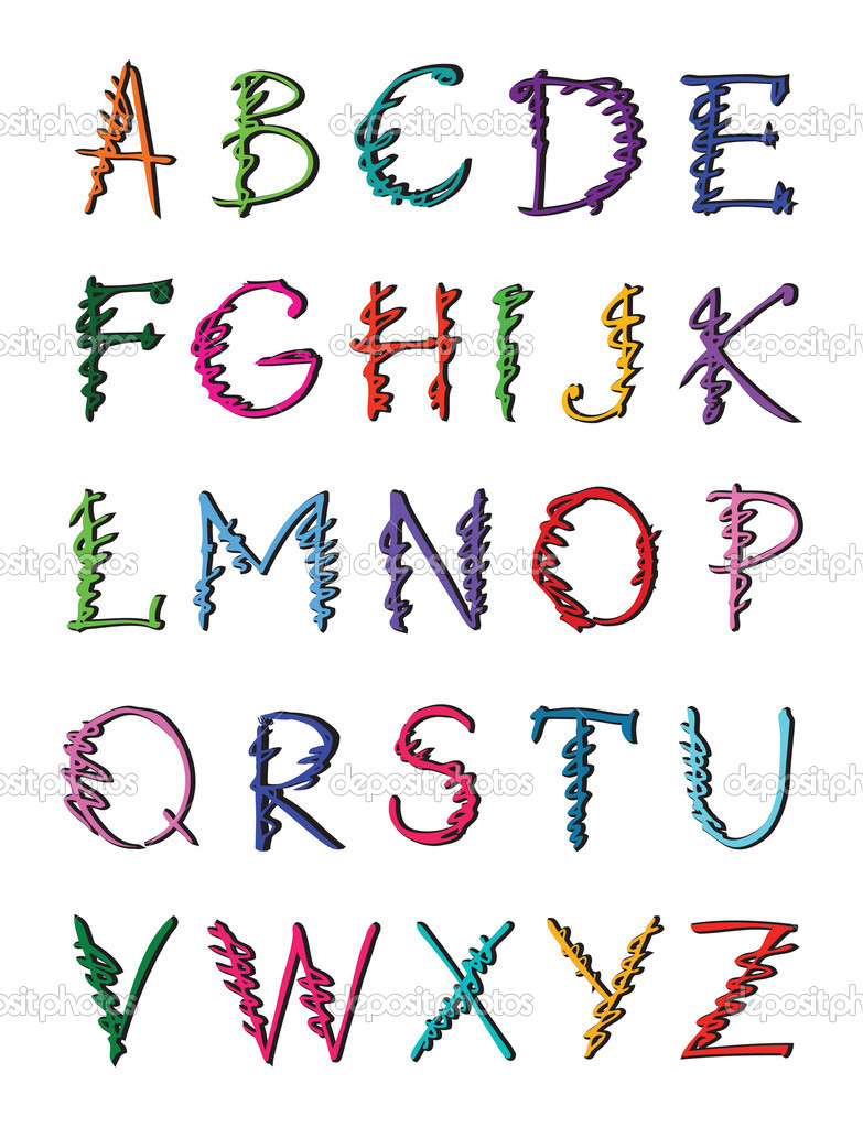 Button alphabet Stock Vector Image by ©grafnata #12851948