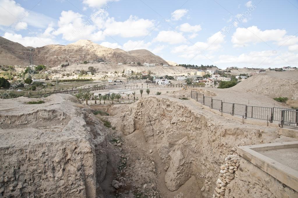 Jericho - oldest city in the world — Foto de stock © grafnata #41510387