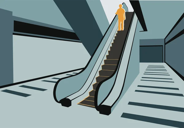 Escalator drawing Vector Art Stock Images | Depositphotos