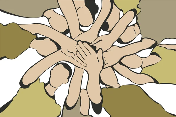 Unity is strength Vector Art Stock Images | Depositphotos