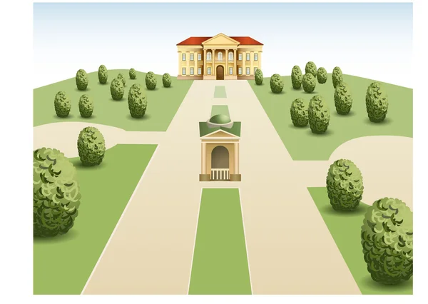 Mansion vector Stock Vectors, Royalty Free Mansion vector Illustrations ...