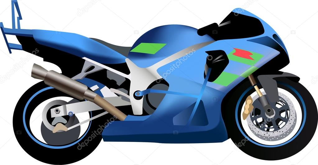 Sport motorcycle vector Stock Vector by ©Paha_L 16909457
