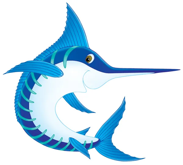 Marlin fish cartoon Stock Photos, Royalty Free Marlin fish cartoon ...