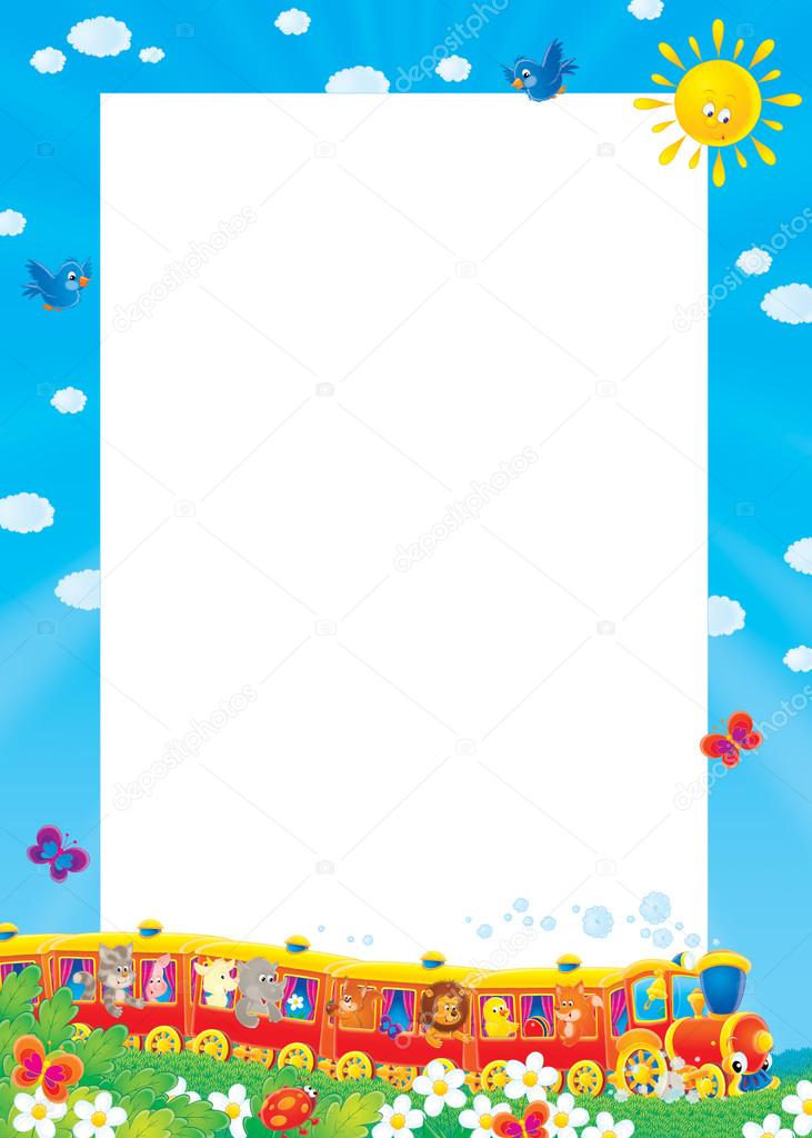 Frame of a train full of animals — Stock Photo © AlexBannykh #31116803