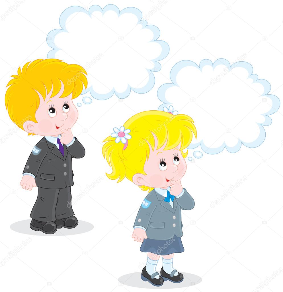 Animated Problem Solving Clipart School