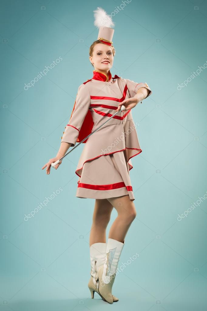 Majorettes girl Stock Photo by ©Demian 43920085