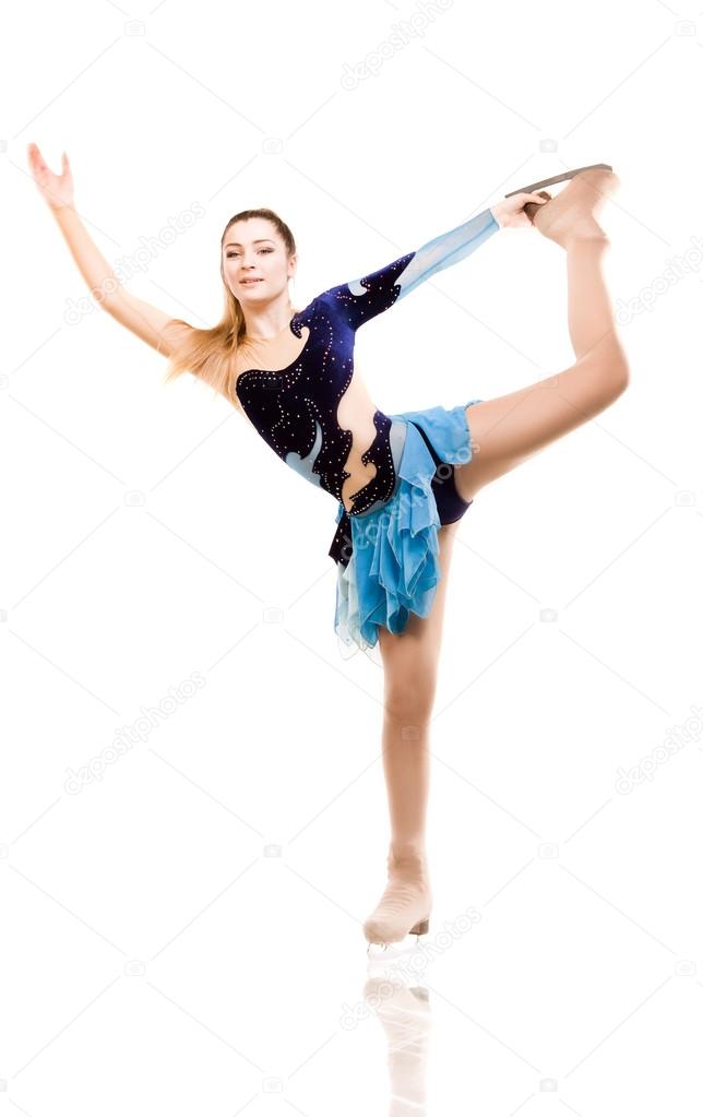 Figure skater — Stock Photo © Demian #44129197