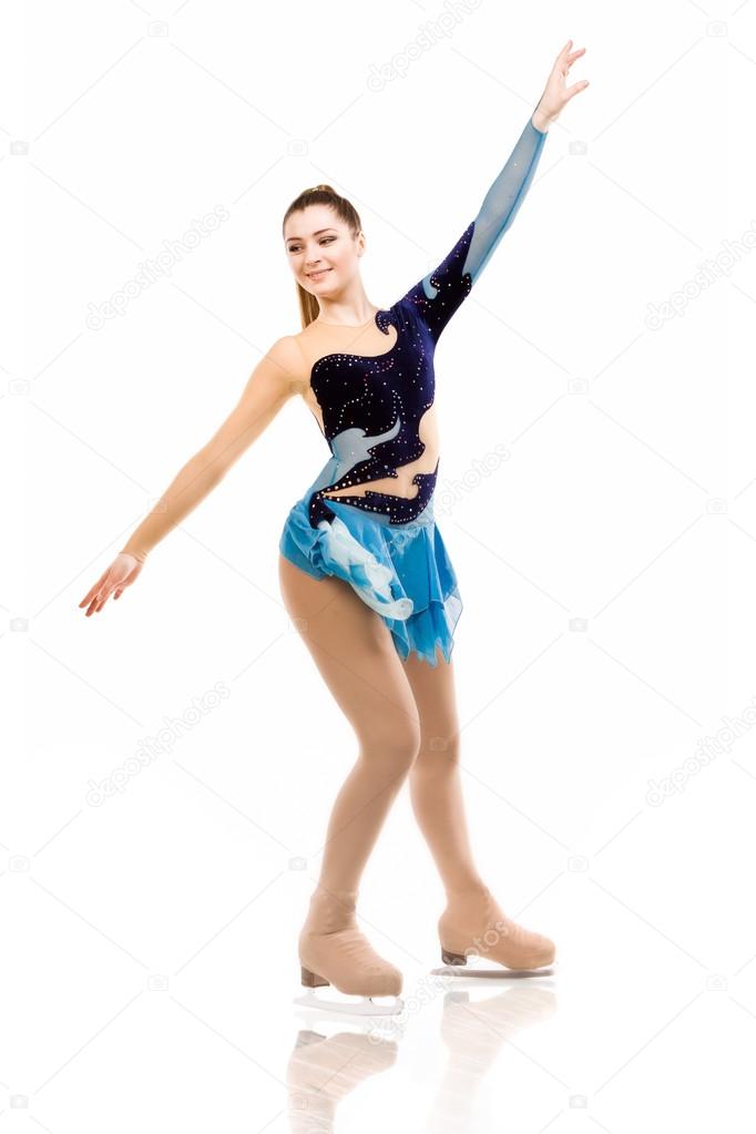 Figure skater — Stock Photo © Demian #44129559