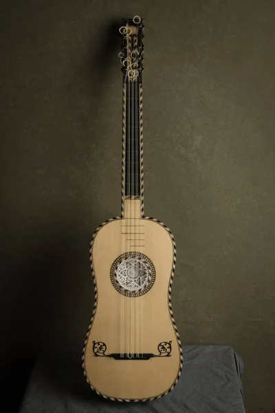 Baroque Guitar 17Th Century Close Details Stock Photo by ©Demian 530798296