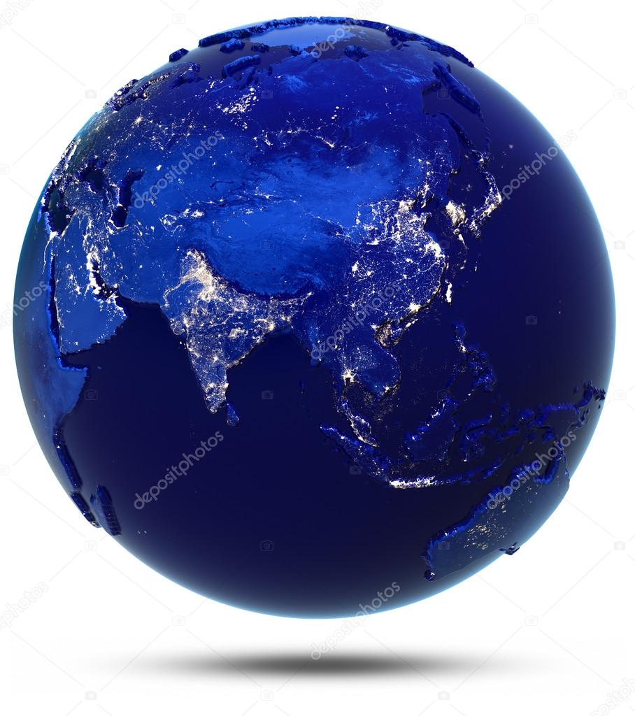 Asia continent and countries — Stock Photo © 1xpert #42416609