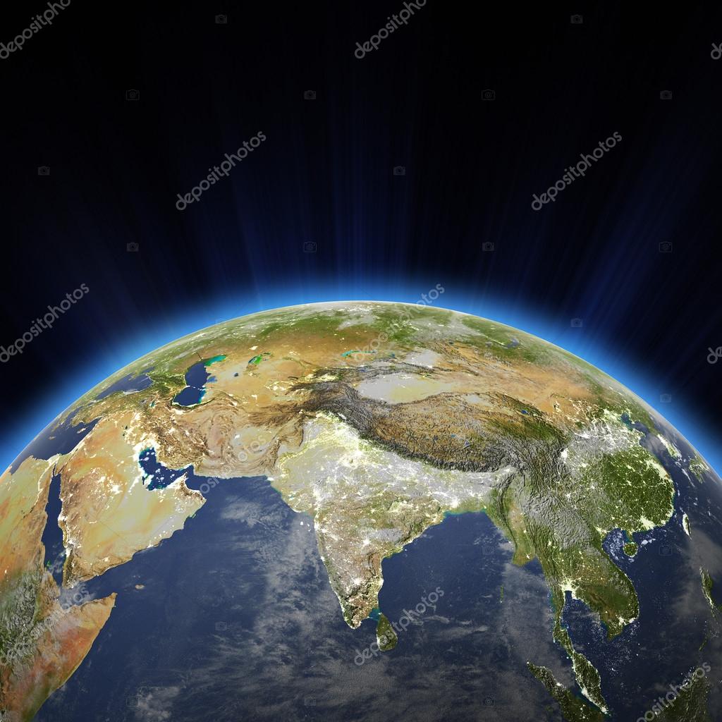 India city lights at night Stock Photo by ©1xpert 45462321