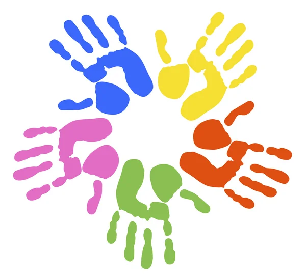 Hands of different races Stock Vector Image by ©Vlada13 #29513021