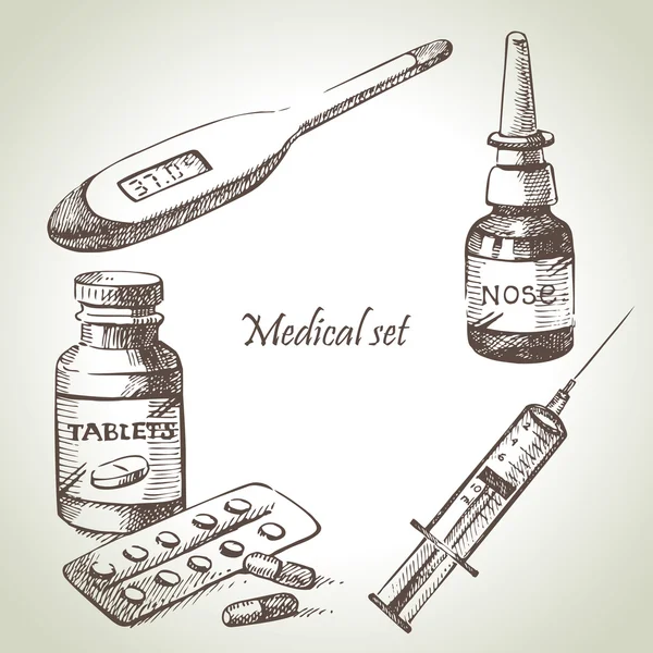 Vintage medical illustrations Vector Art Stock Images | Depositphotos
