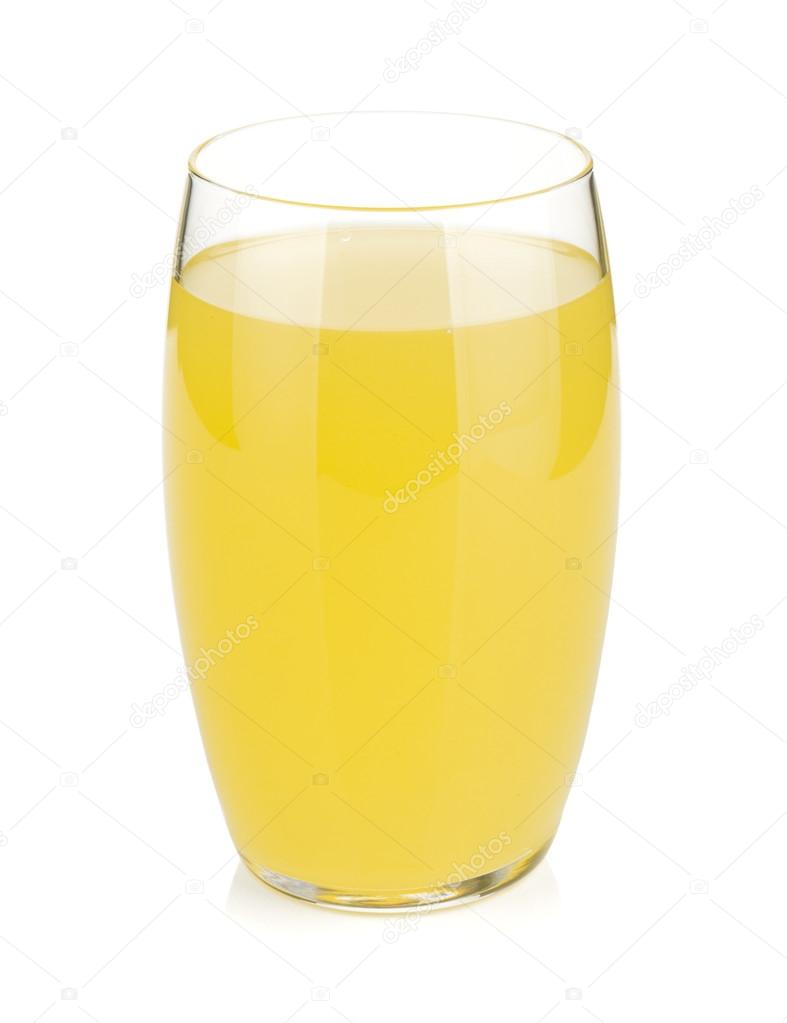 Glass of lemon juice — Stock Photo © karandaev #12453554